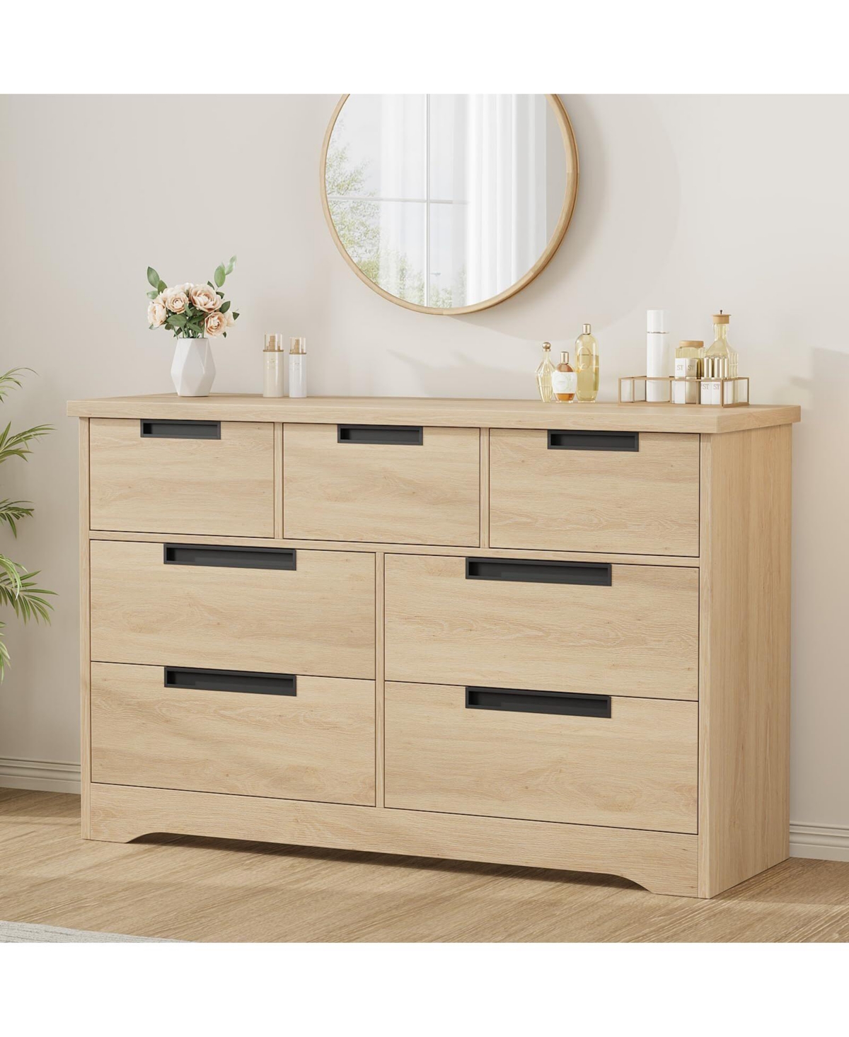 Click here for gaomon 7-Drawer Dresser  Modern Double Chest of Dr... prices