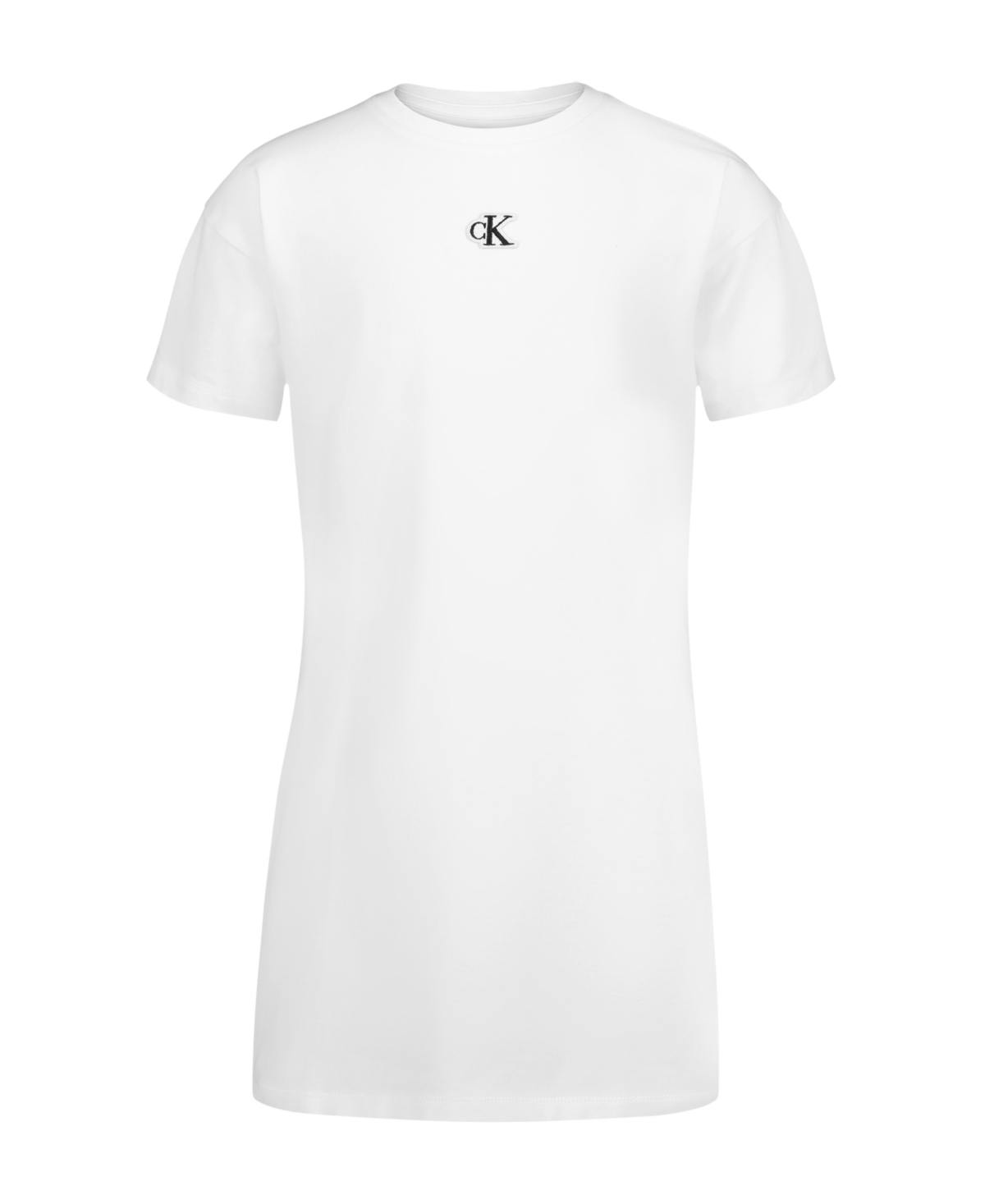Click here for Calvin Klein Girls 8-16 Crewneck T-Shirt Dress - W... prices