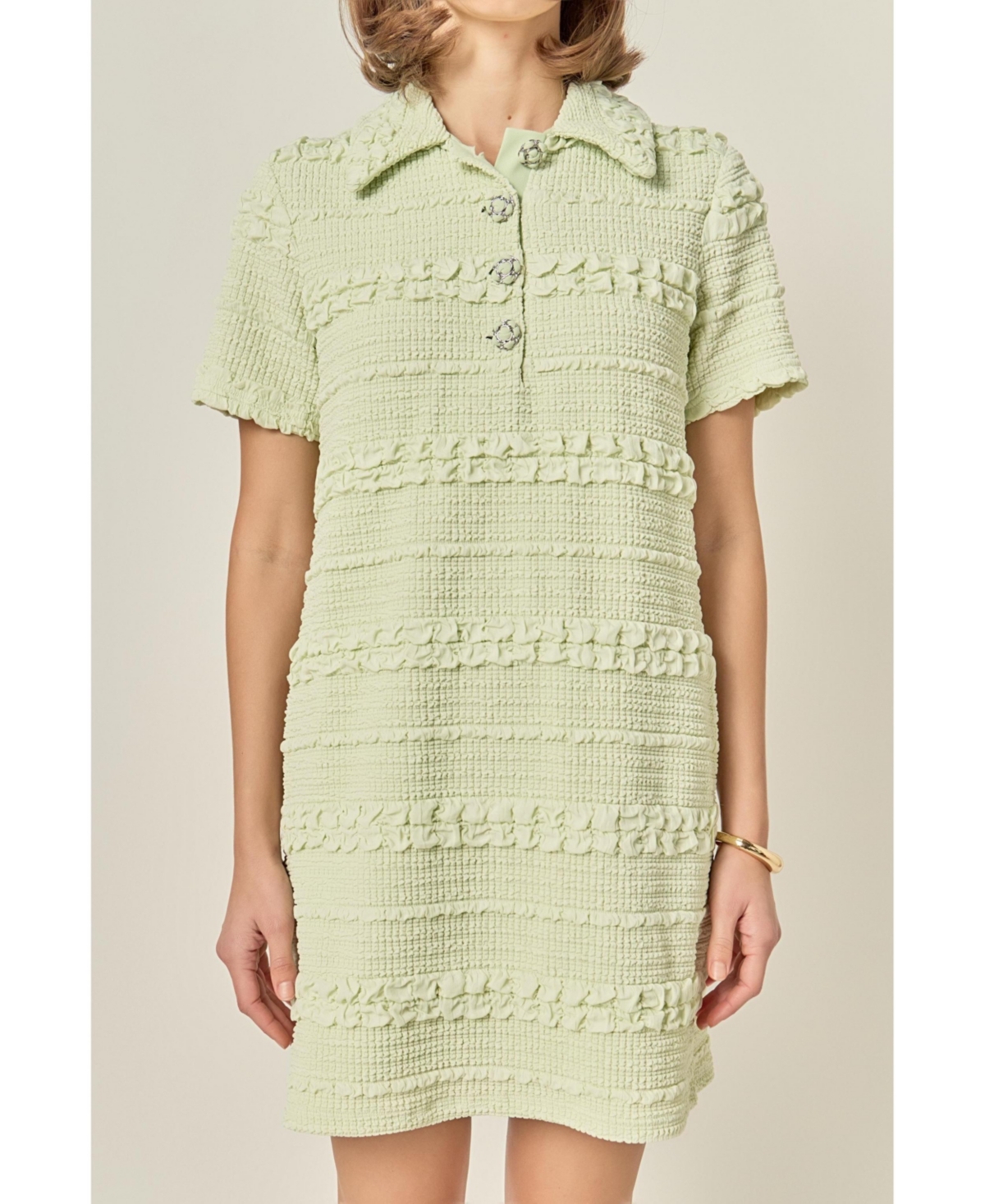 Click here for English Factory Womens Stretched Embo Textured Min... prices