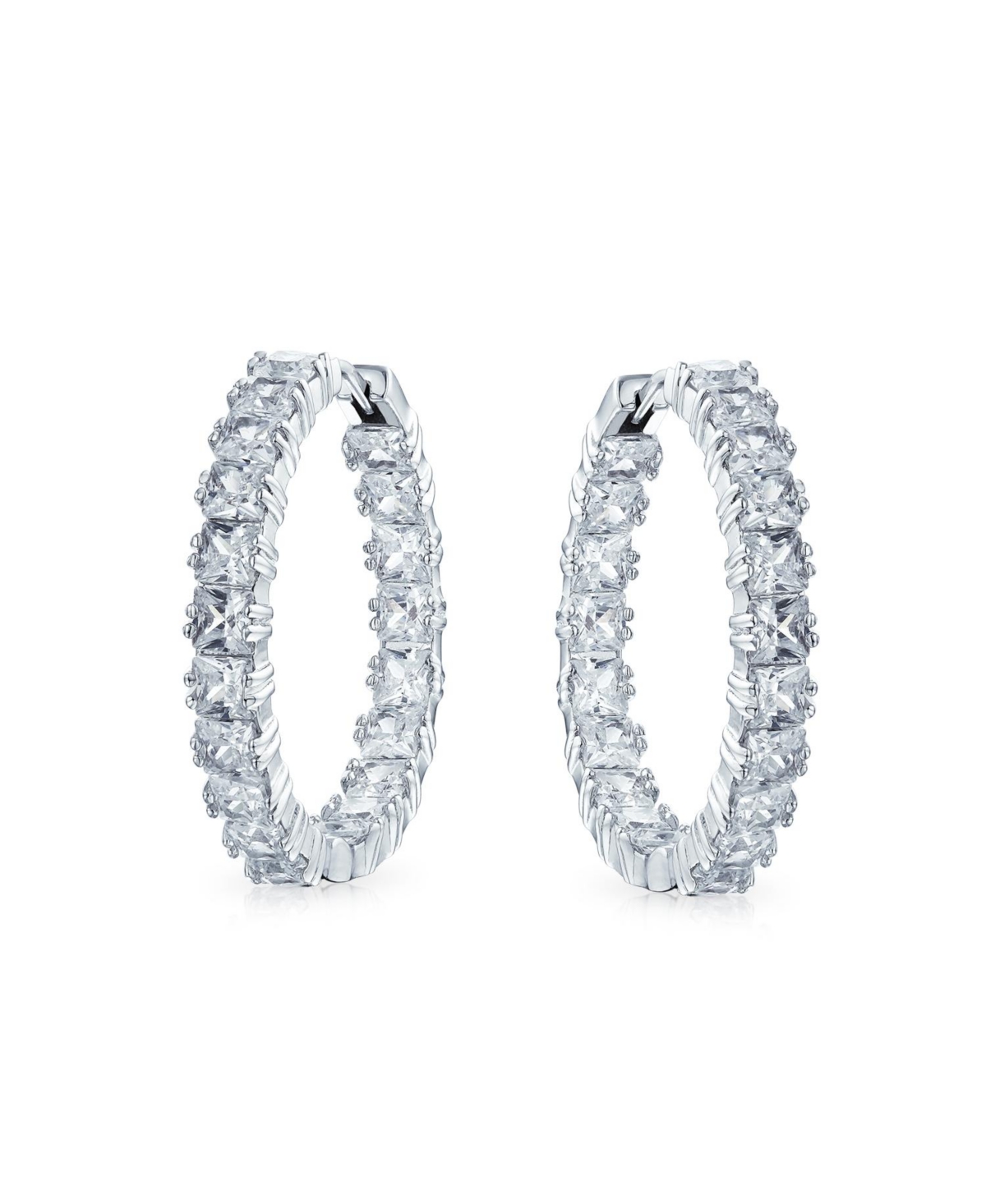 Click here for Bling Jewelry Fancy Cubic Zirconia Princess Cut Cz... prices