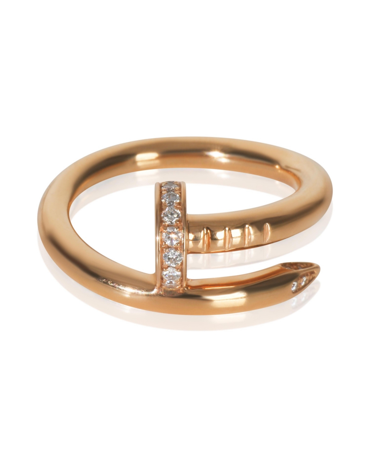Click here for Pre-Owned Cartier Rose Gold Diamond Juste Un Clou... prices