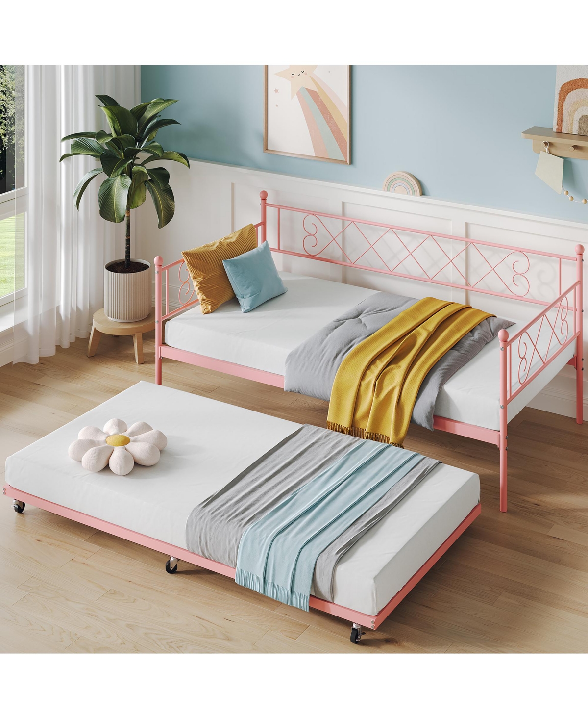 Click here for gaomon Daybed with Trundle  Trundle Bed Twin with... prices
