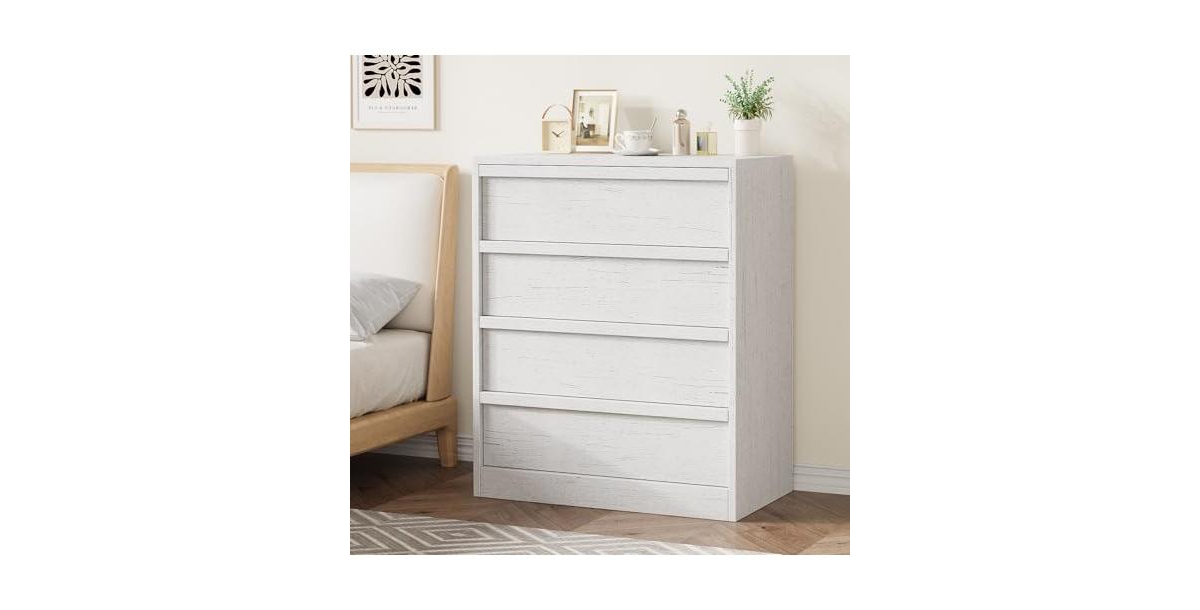 Click here for gaomon 4 Drawer Dresser for Bedroom  39in Tall Nig... prices