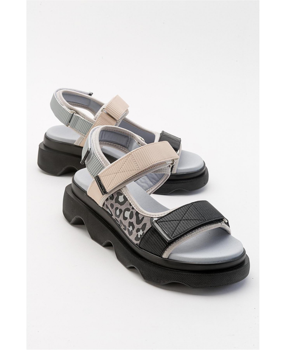 Click here for Prologue Shoes Womens Tedy Velcro Strap Sandal - G... prices