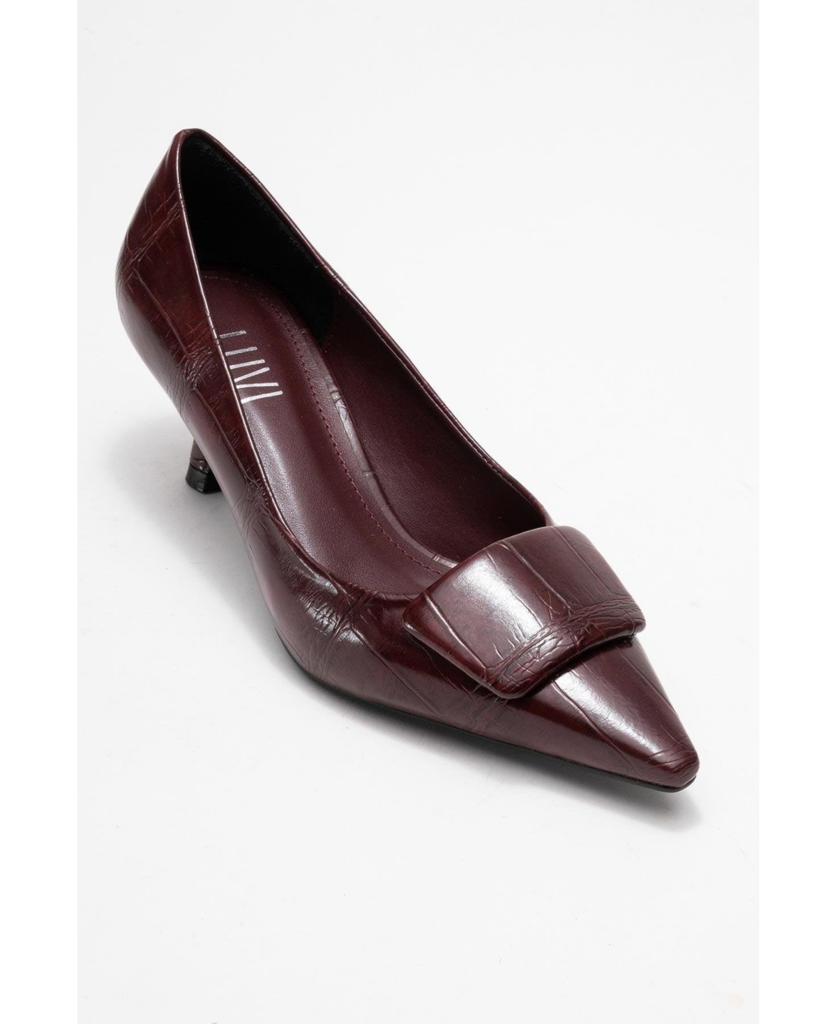 Click here for Prologue Shoes Womens Marcia Buckle Pointed Toe Pu... prices