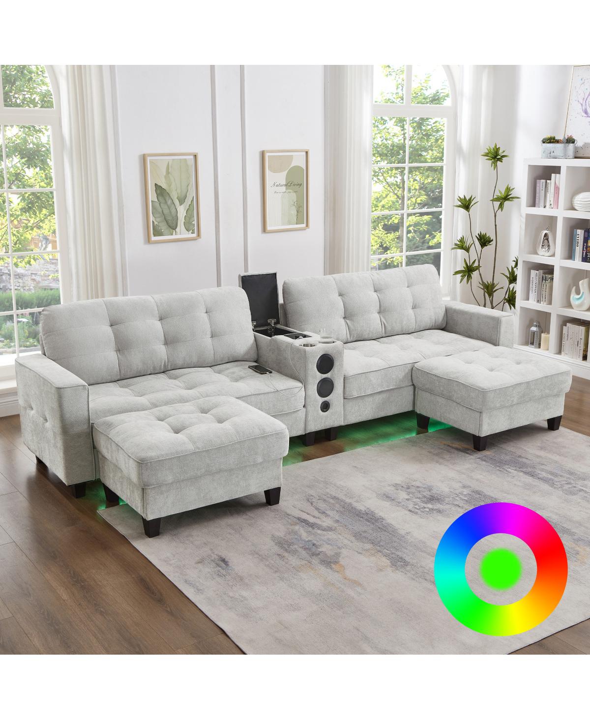 Click here for Streamdale Furniture Modern U-shaped Sectional Sof... prices