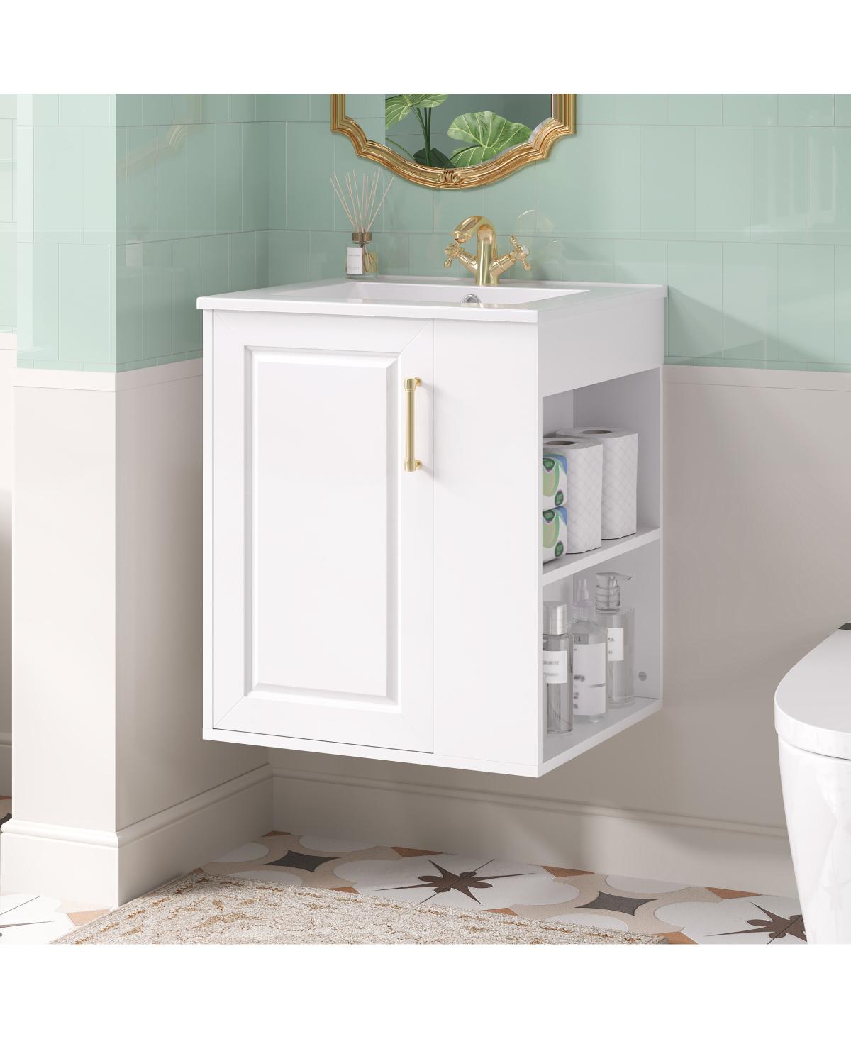 Click here for Sillysis 20" Wall Mounted Bathroom Vanity wit... prices