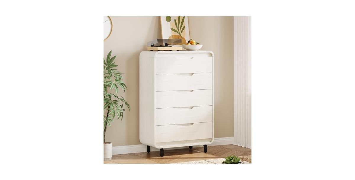 Click here for gaomon 5 Drawers Dresser for Bedroom & Nursery  Mo... prices