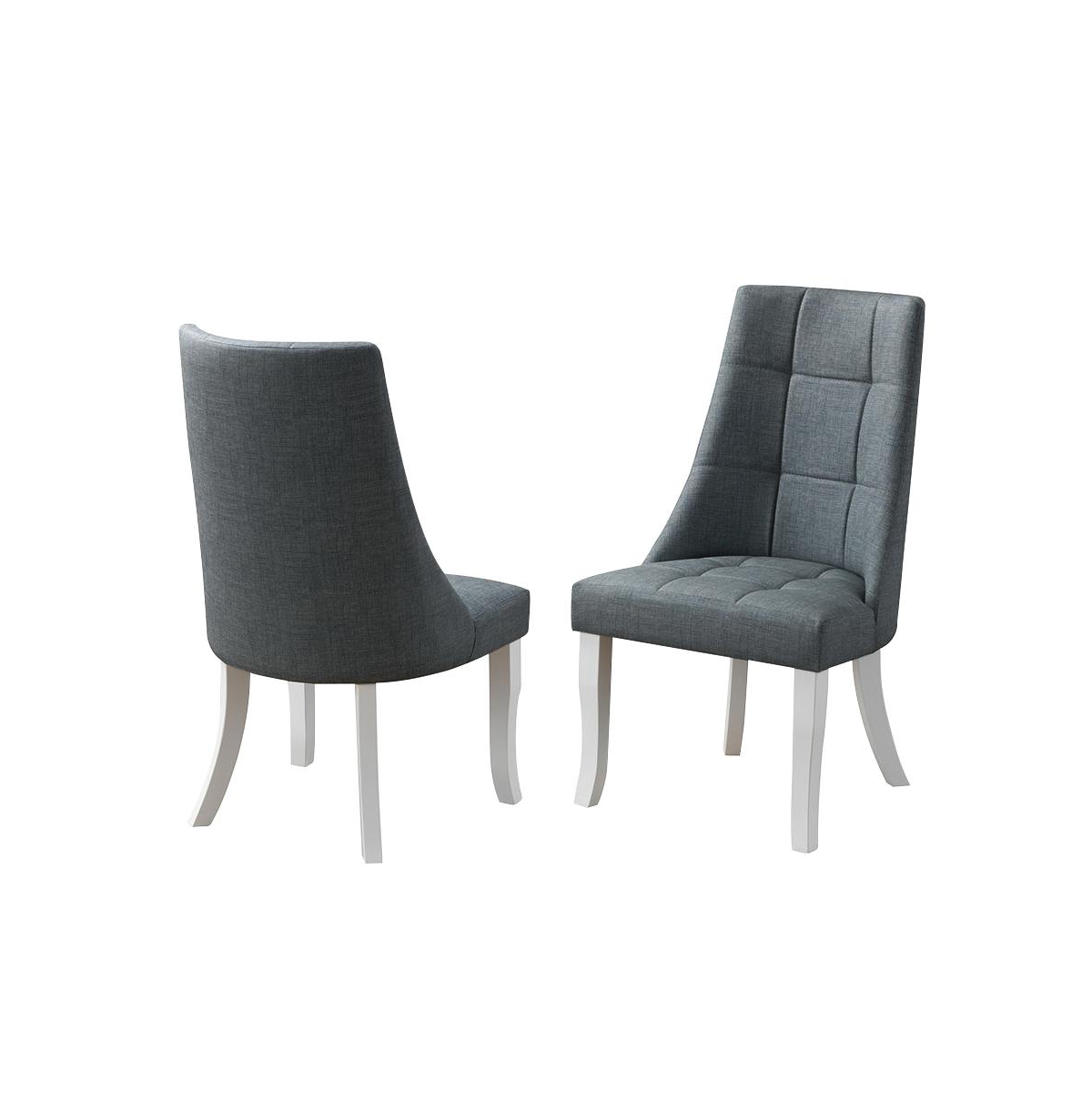 Click here for Kings Brand Furniture Set of 2 Dining Chairs - Gre... prices