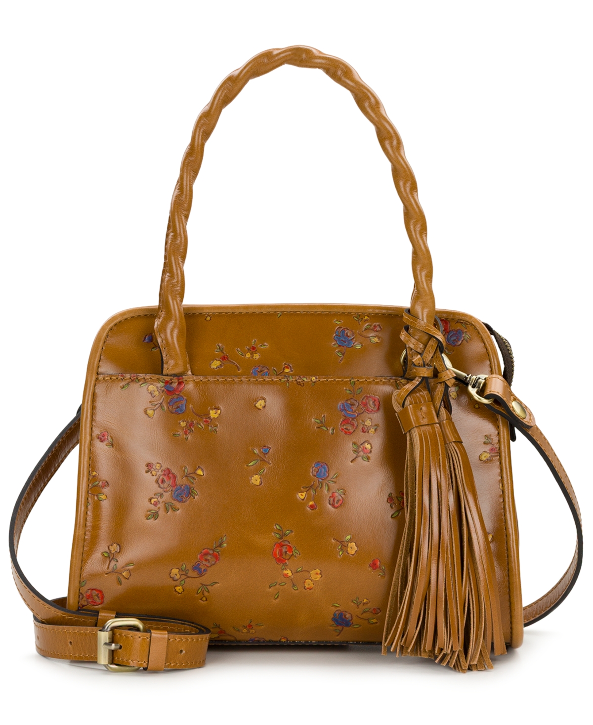 Click here for Patricia Nash Paris Leather Small Satchel Bag - Li... prices