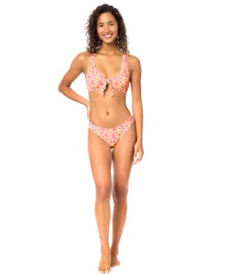 Click here for Raisins Womens Eli Printed Scoop Neck Swim Bikini... prices