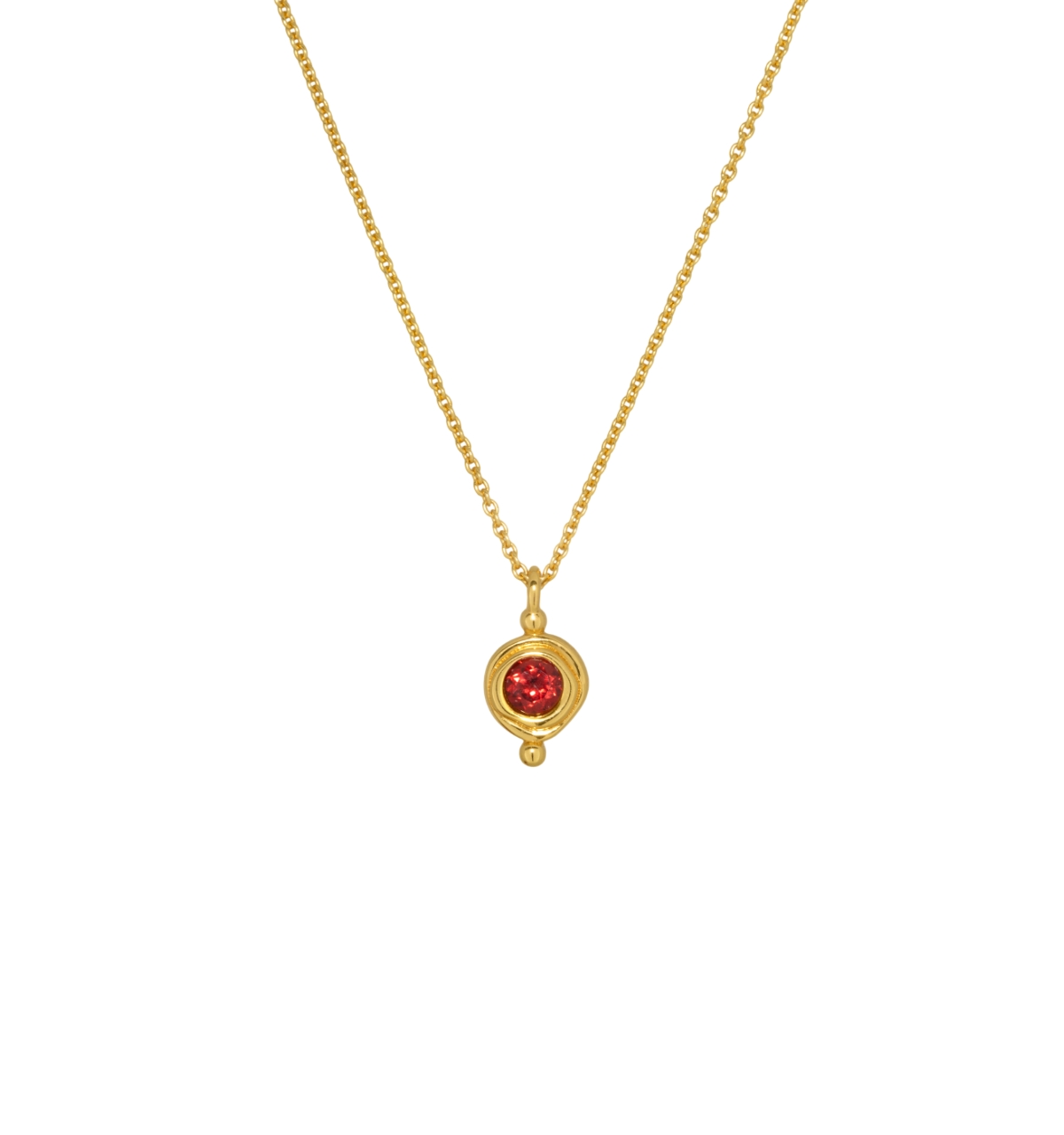 Click here for Ottoman Hands Birthstone Pendant Necklace - Januar... prices