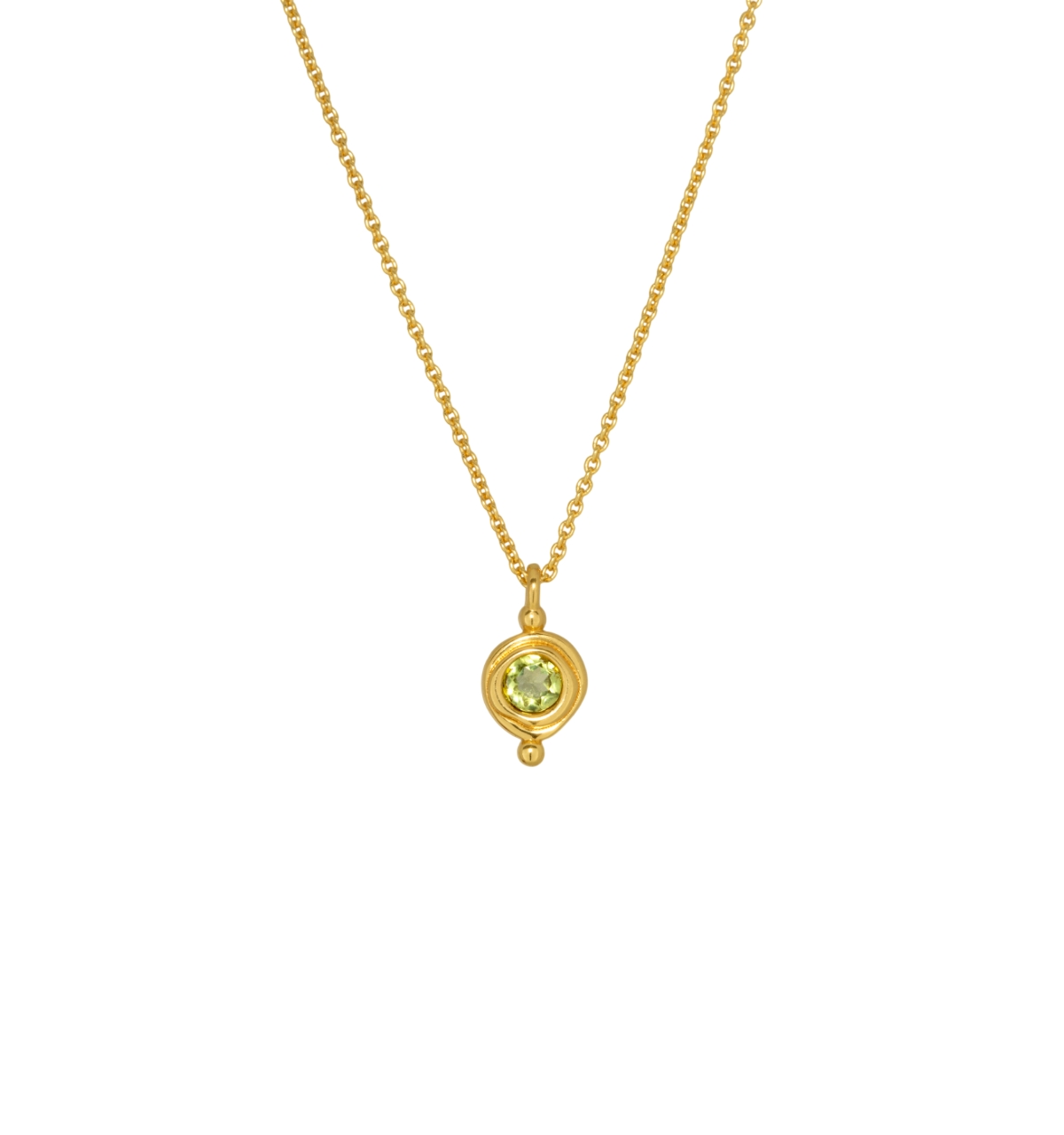 Click here for Ottoman Hands Birthstone Pendant Necklace - August prices