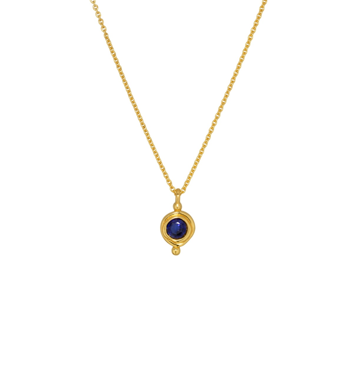 Click here for Ottoman Hands Birthstone Pendant Necklace - Septem... prices