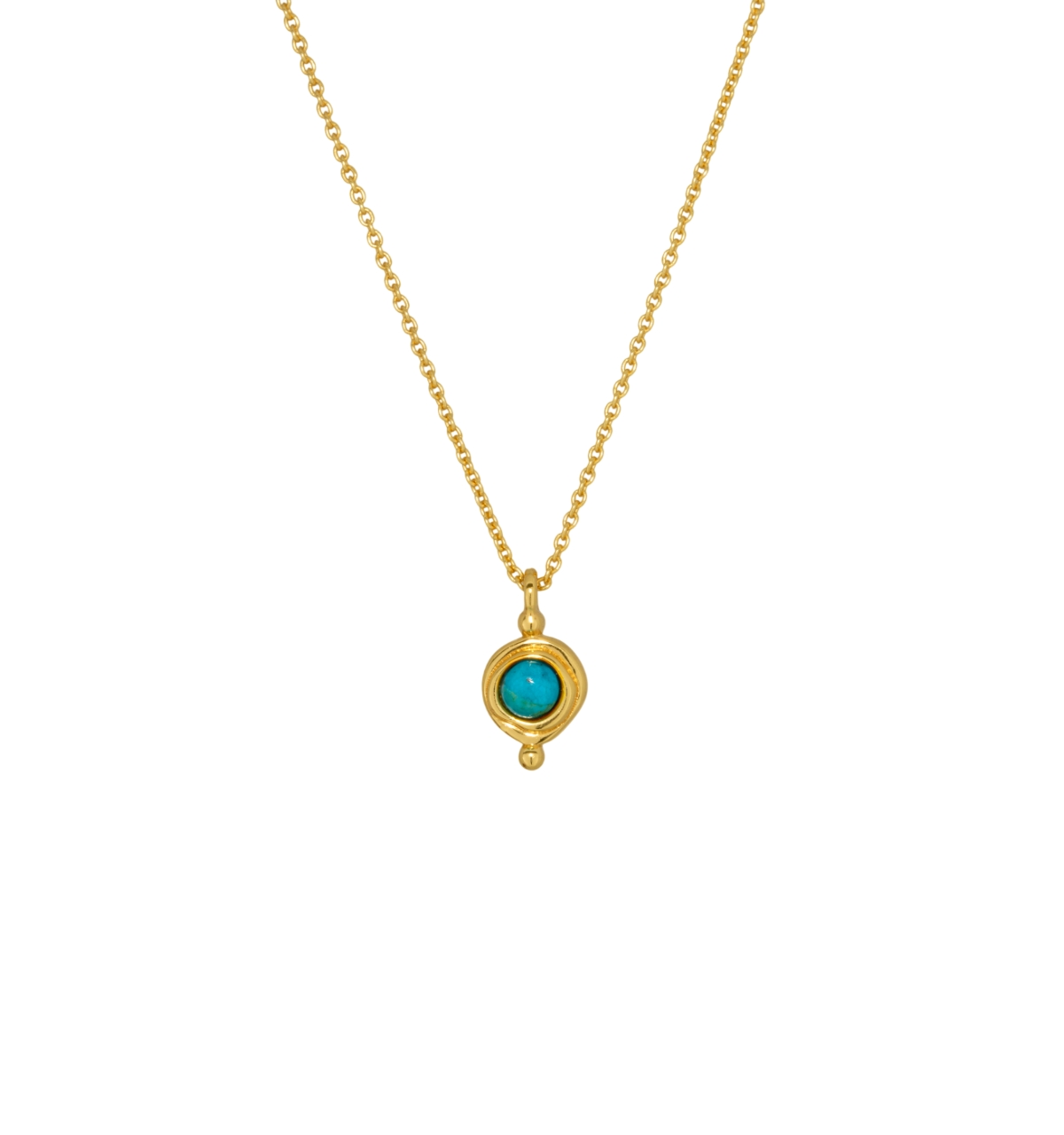 Click here for Ottoman Hands Birthstone Pendant Necklace - Decemb... prices