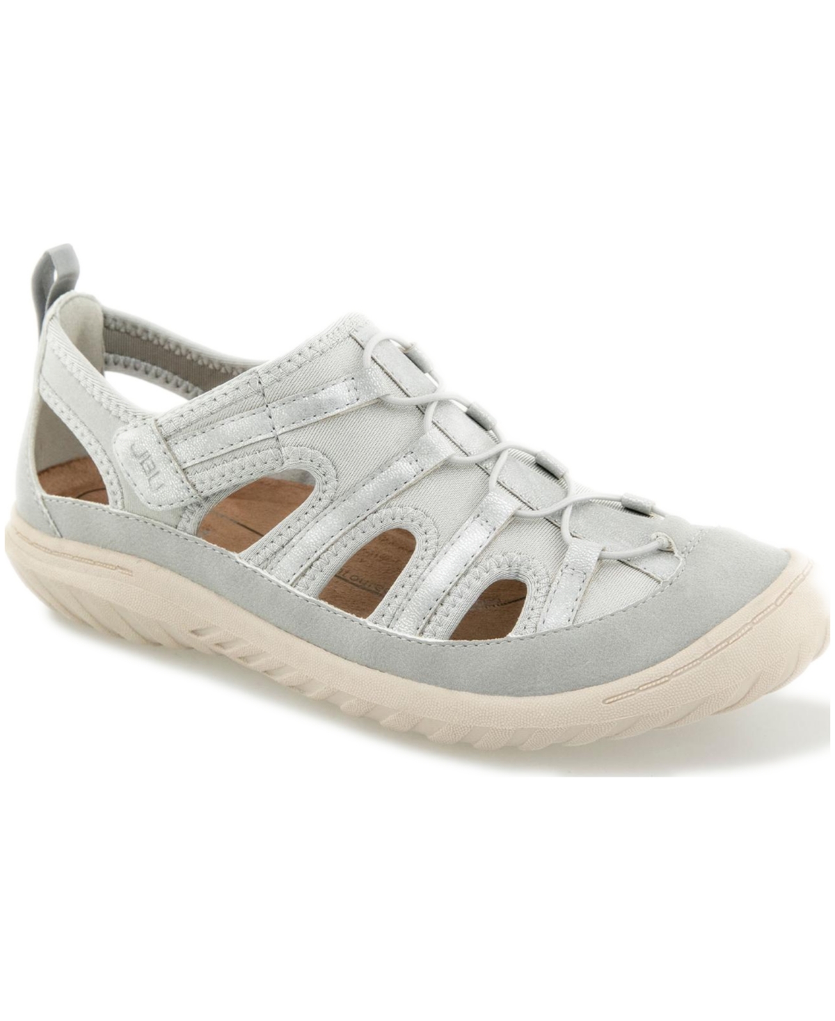 Click here for Jbu Womens Cupcake Casual Mary Jane Flats - Silver prices