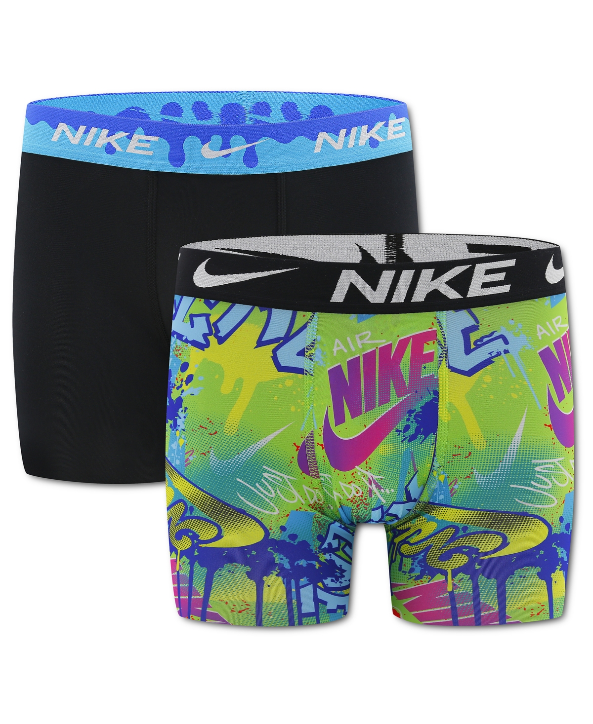 Click here for Nike Boys 8-20 Printed Long Boxer Briefs  2-Pack -... prices