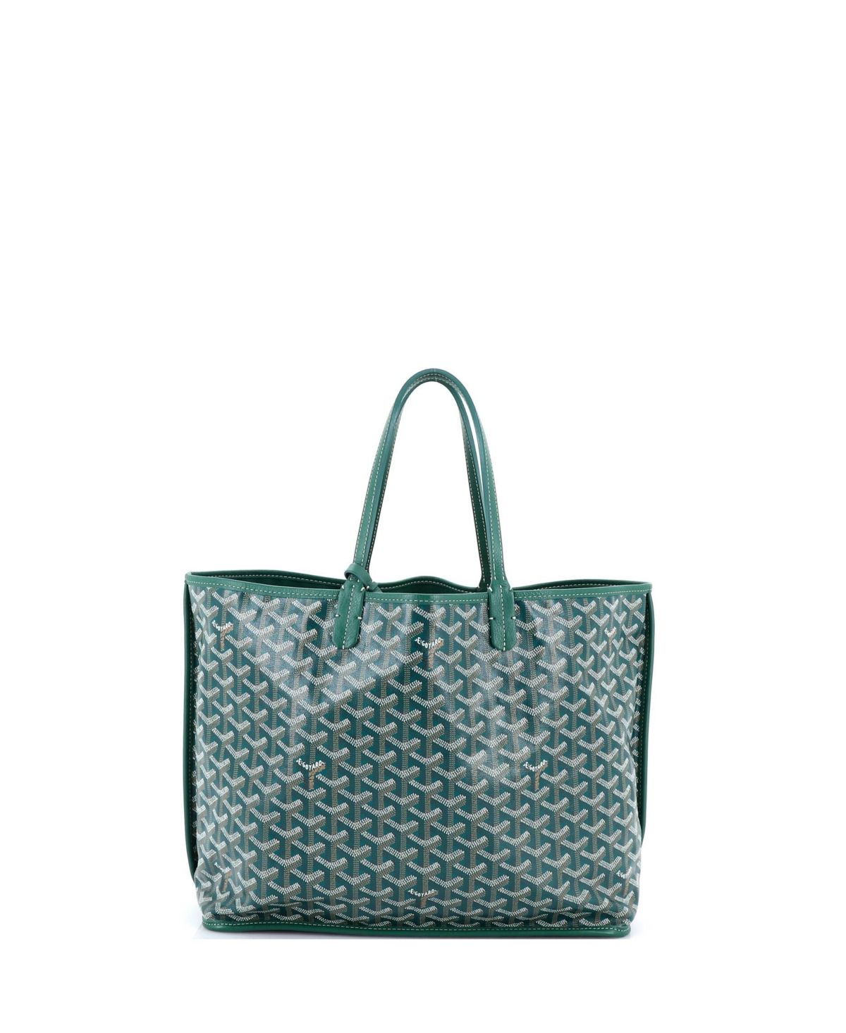 Click here for Pre-Owned Goyard Pm Anjou Reversible Tote Coated C... prices