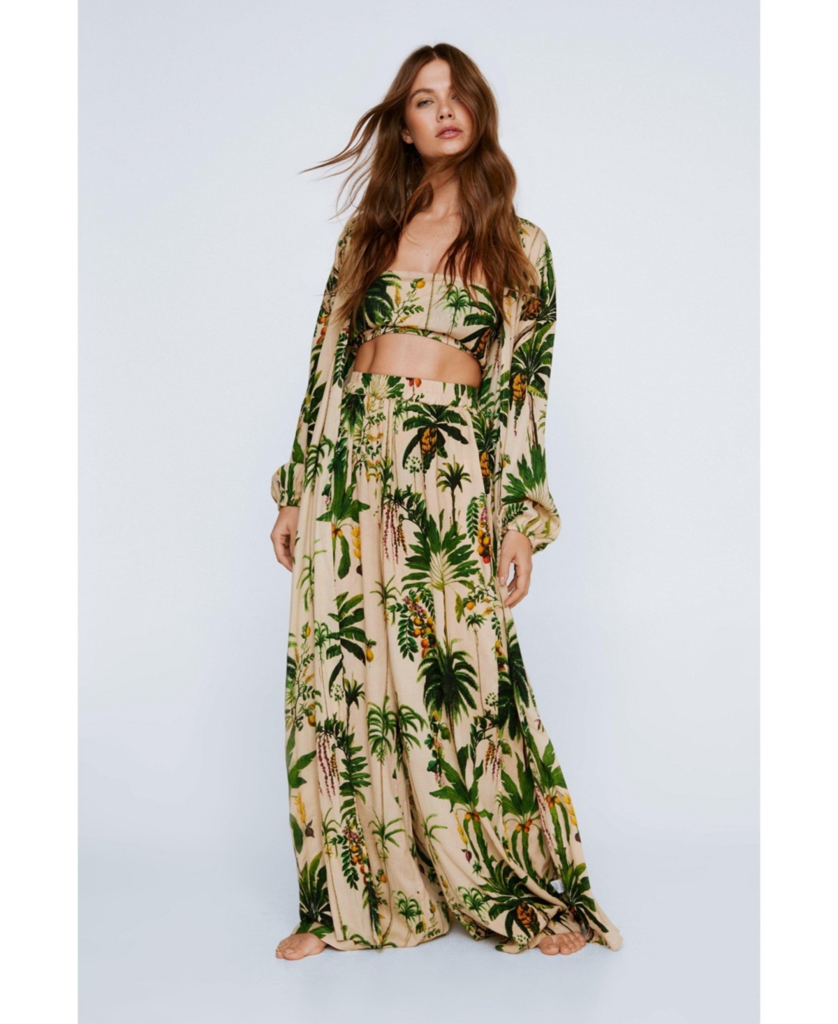 Click here for Nasty Gal Womens 3 Piece Top and Bottom Beach Set... prices