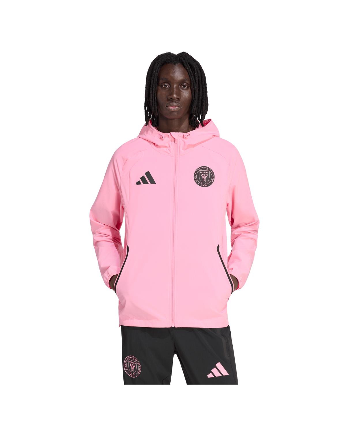 Click here for Adidas Mens Light Pink Inter Miami Cf Tiro Travel... prices