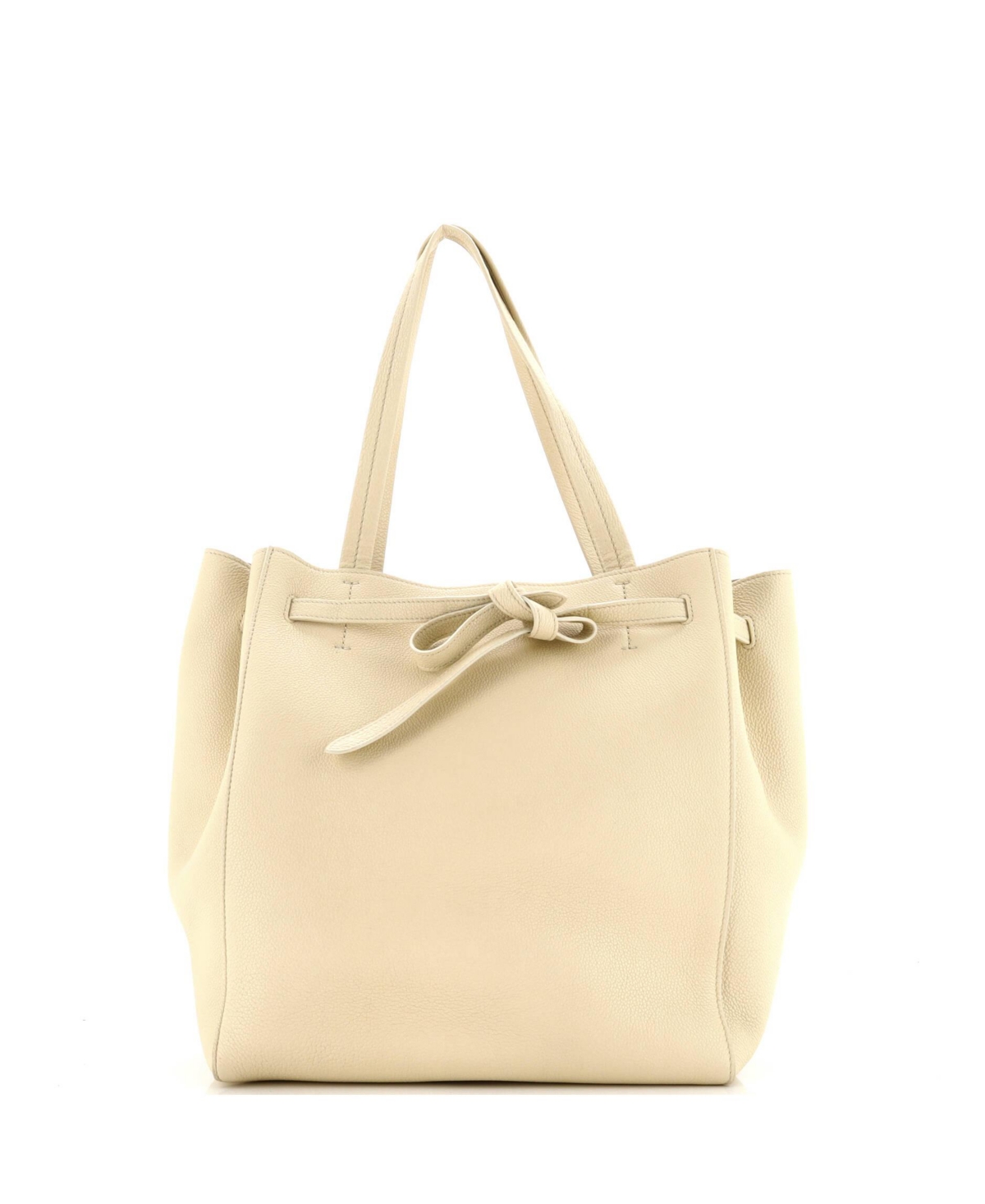 Click here for Pre-Owned Celine Small Phantom Tie Cabas Tote Leat... prices