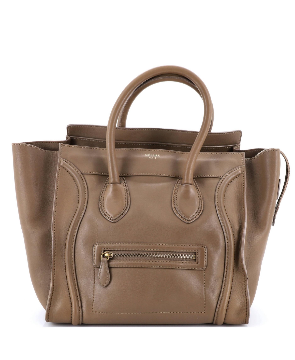 Click here for Pre-Owned Celine Mini Luggage Bag Smooth Leather -... prices