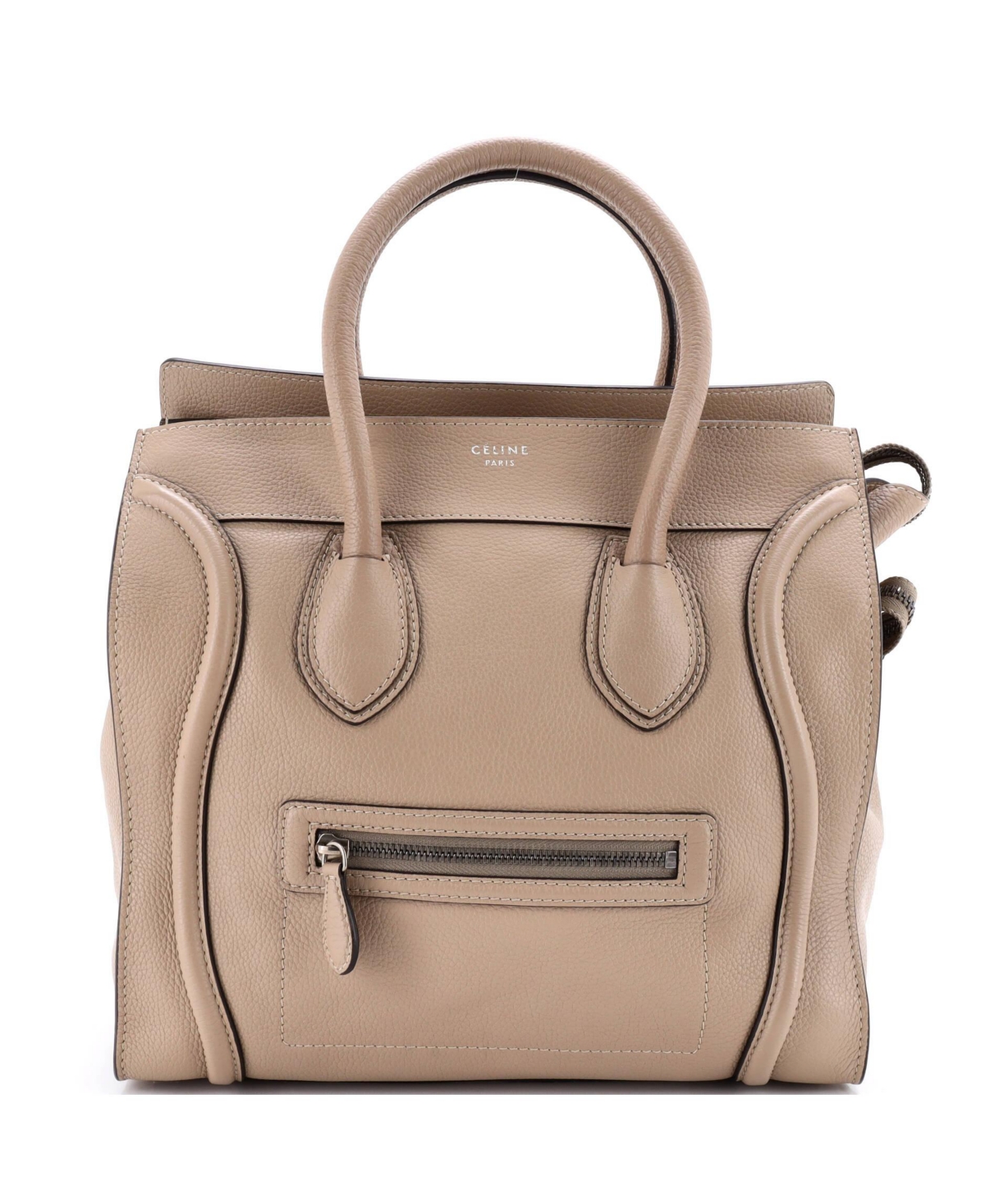 Click here for Pre-Owned Celine Mini Luggage Bag Grainy Leather -... prices