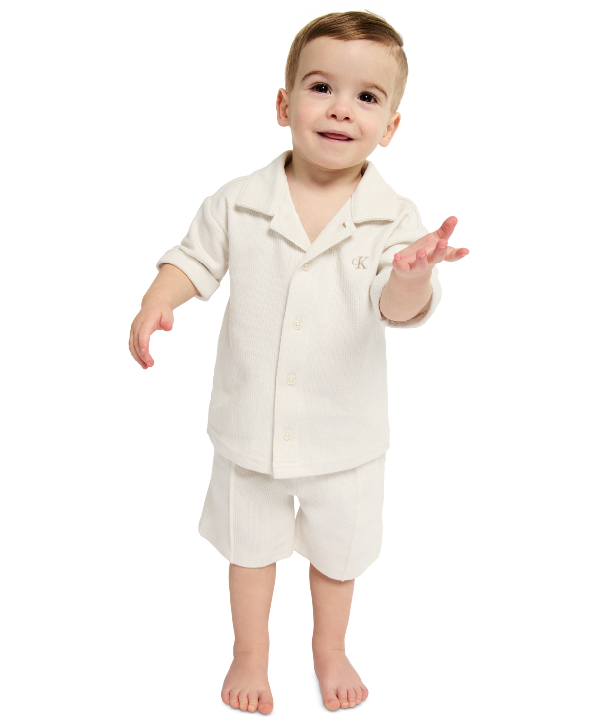 Click here for Calvin Klein Baby Boys Novelty Knit Shirt and Shor... prices