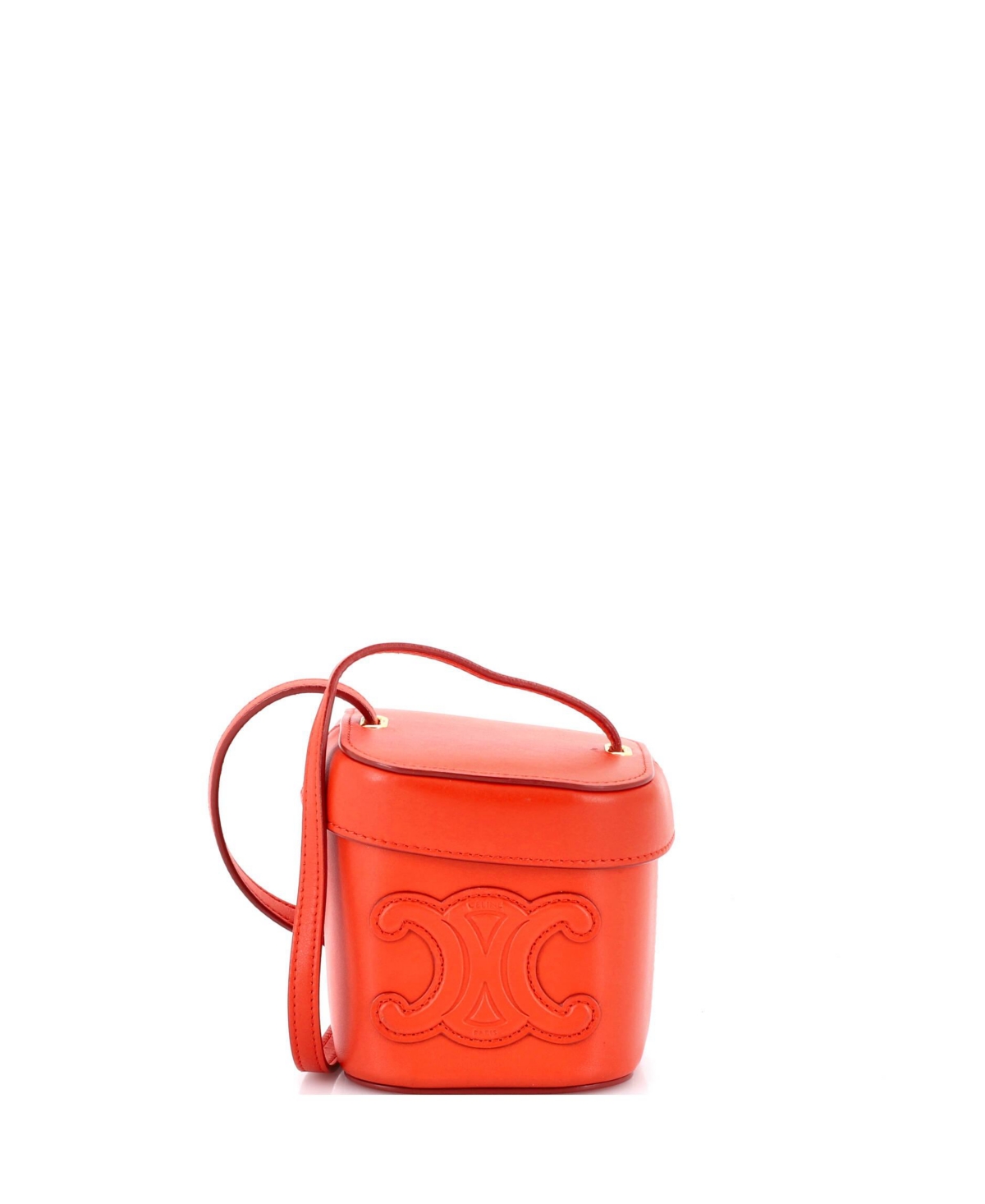 Click here for Pre-Owned Celine Small Cuir Triomphe Box Bag Leath... prices