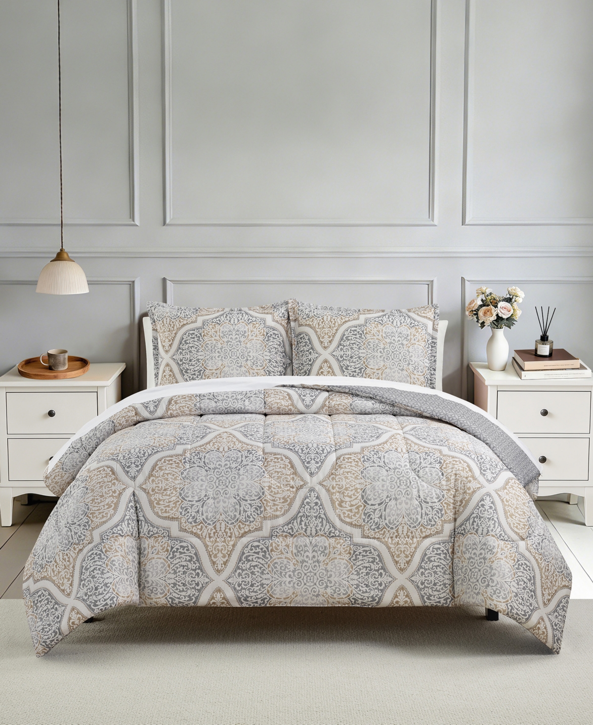 Click here for Macys Estelle Reversible 3-Pc. Comforter Sets - Ne... prices