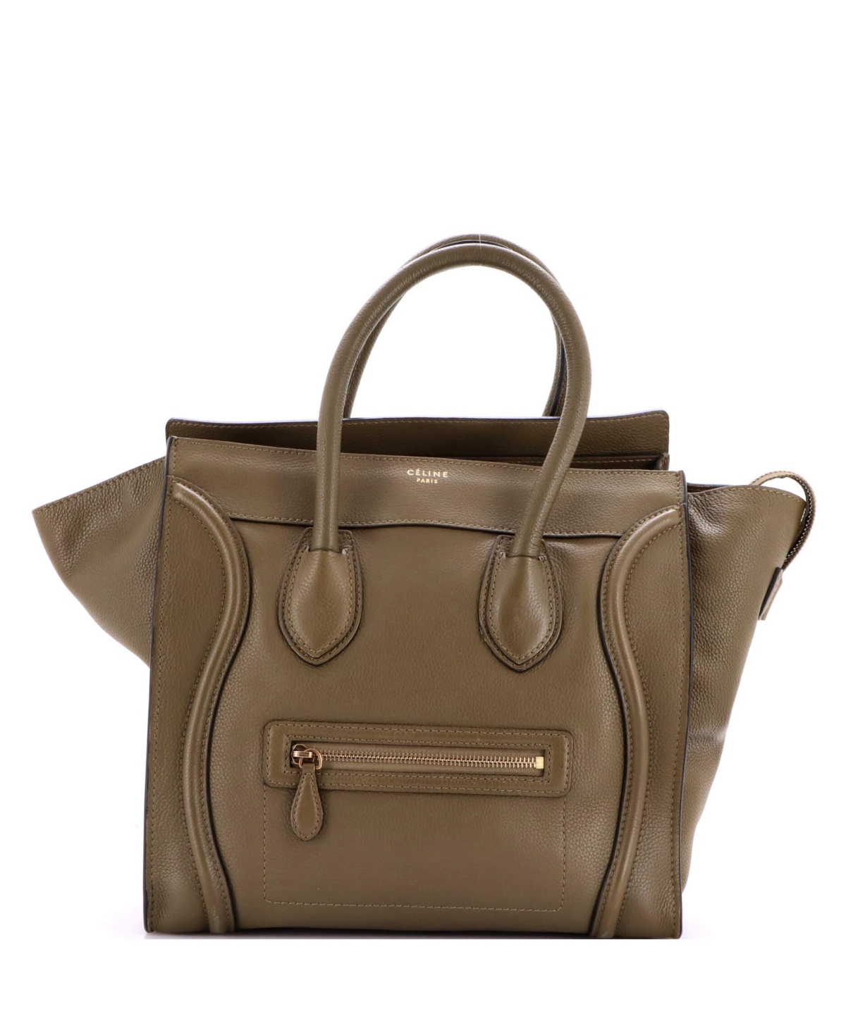 Click here for Pre-Owned Celine Mini Luggage Bag Grainy Leather -... prices