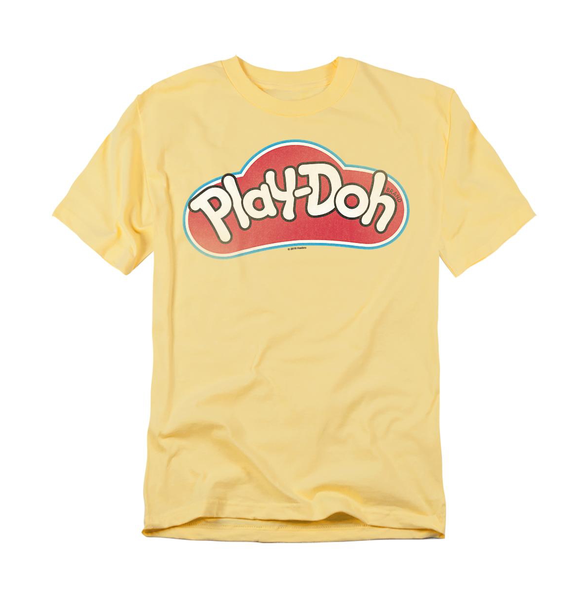 Click here for Hasbro+ Mens Play-Doh Play-Doh Lid T Shirt - Banan... prices