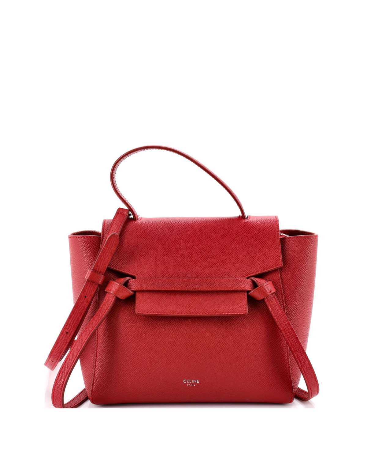 Click here for Pre-Owned Celine Nano Belt Bag Textured Leather -... prices