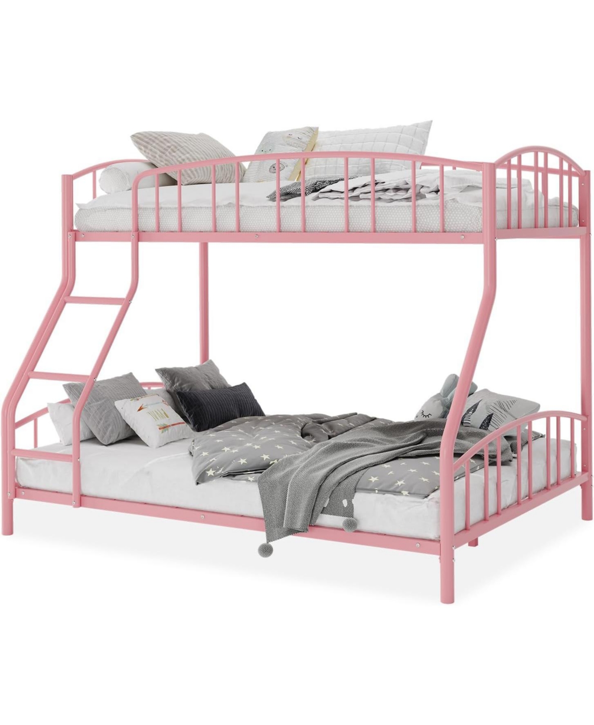 Click here for gaomon Twin Over Full Metal Bunk Bed with Ladder &... prices