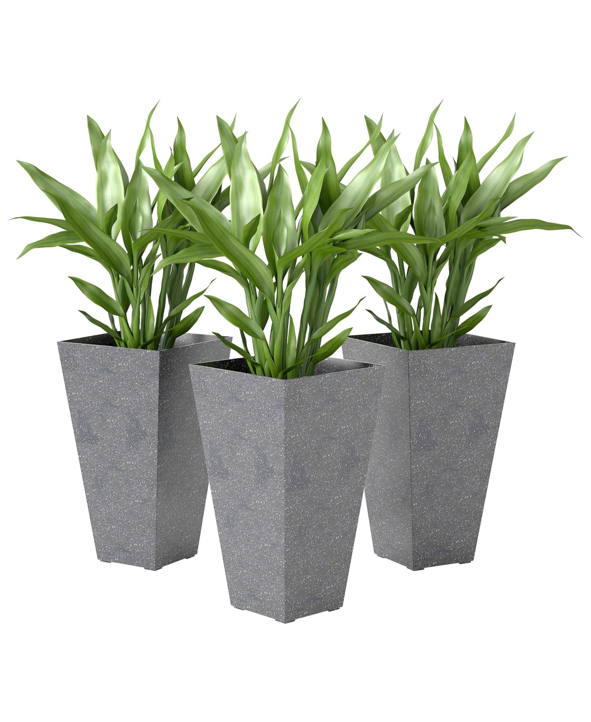 Click here for Outsunny 28" Tall Planters  Set of 3 Tape Out... prices