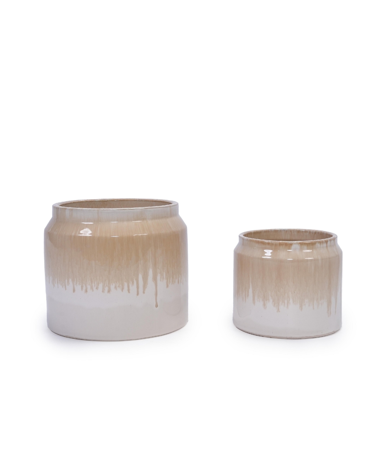 Click here for Clihome Handmade Non-Porous Ceramic Planter Set of... prices