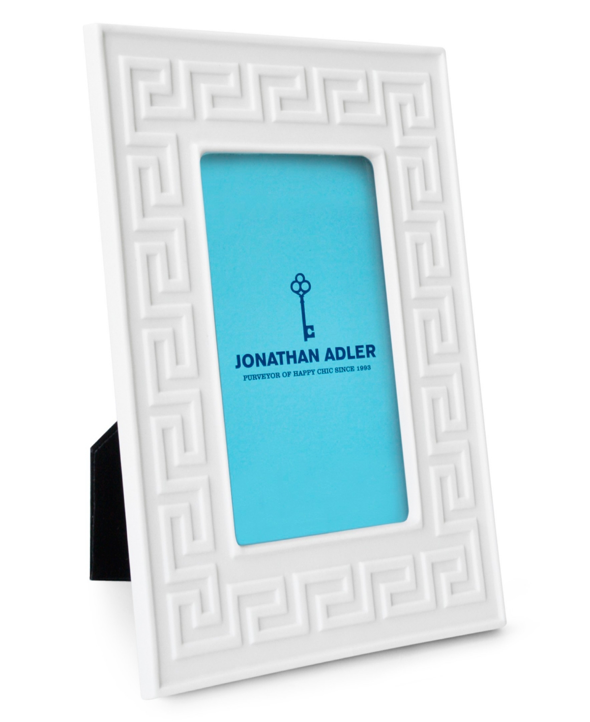 Click here for Jonathan Adler Charade Greek Key 4 x 6 Frame - Whi... prices