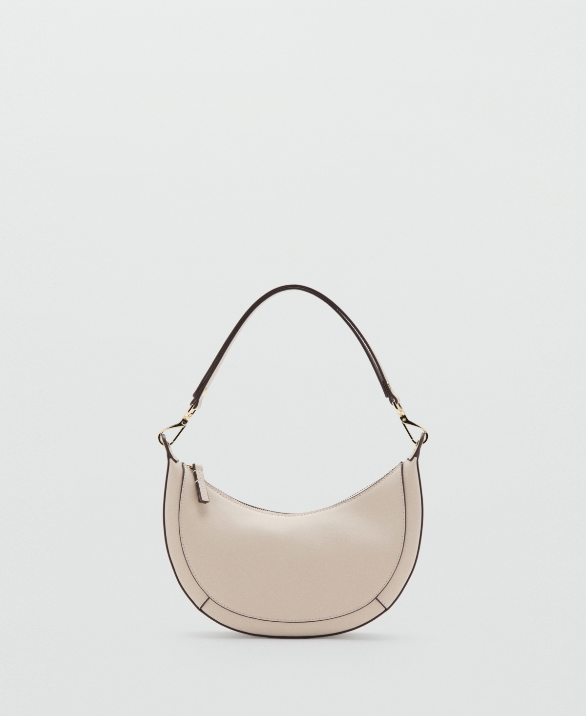 Click here for Mango Womens Oval Shoulder Bag - Off White prices