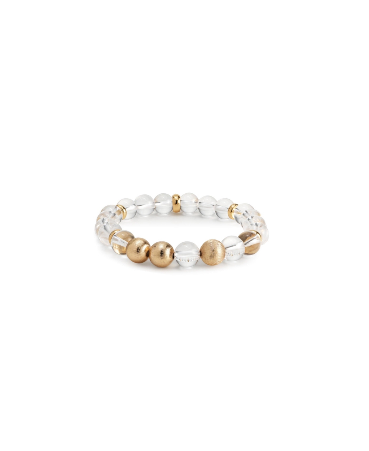 Click here for Retro Chic Eden Seed Dew Bracelet - Gold  crystal... prices