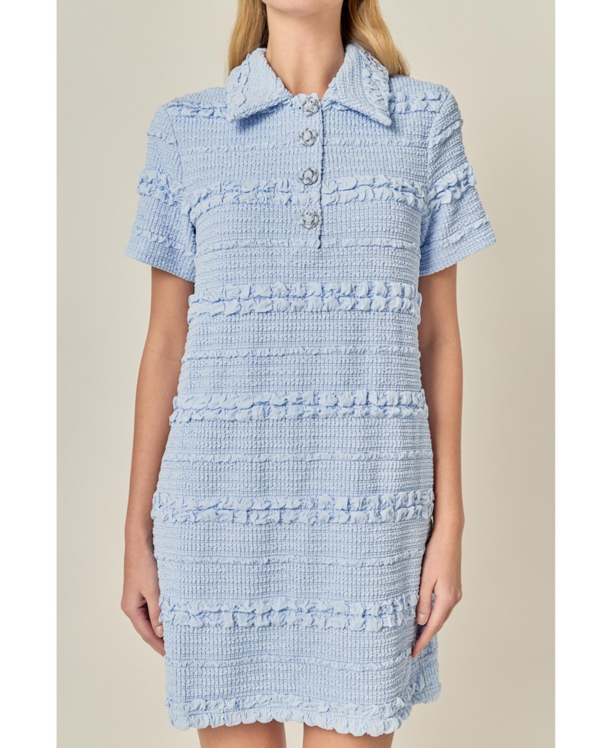 Click here for English Factory Womens Stretched Embo Textured Min... prices