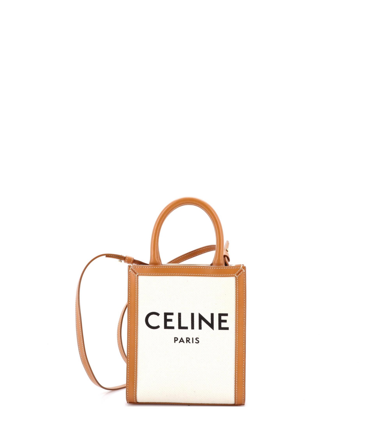 Click here for Pre-Owned Celine Mini Vertical Cabas Tote Canvas w... prices
