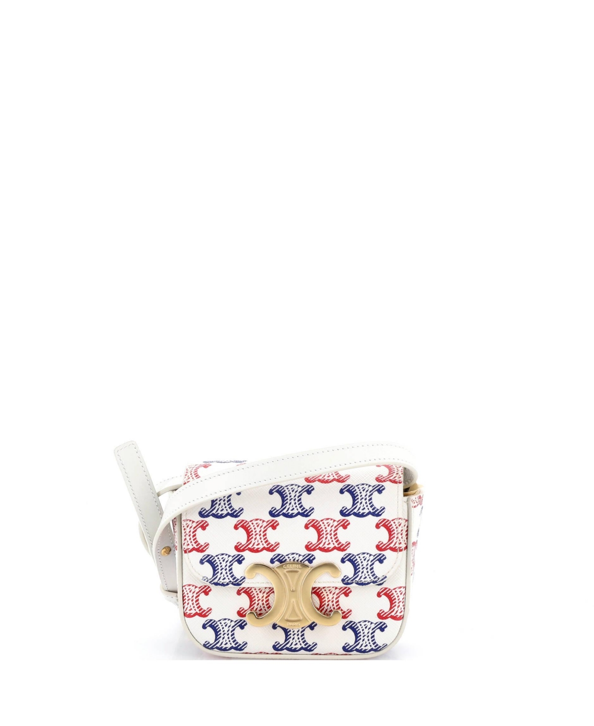 Click here for Pre-Owned Celine Mini Triomphe Shoulder Bag Triomp... prices