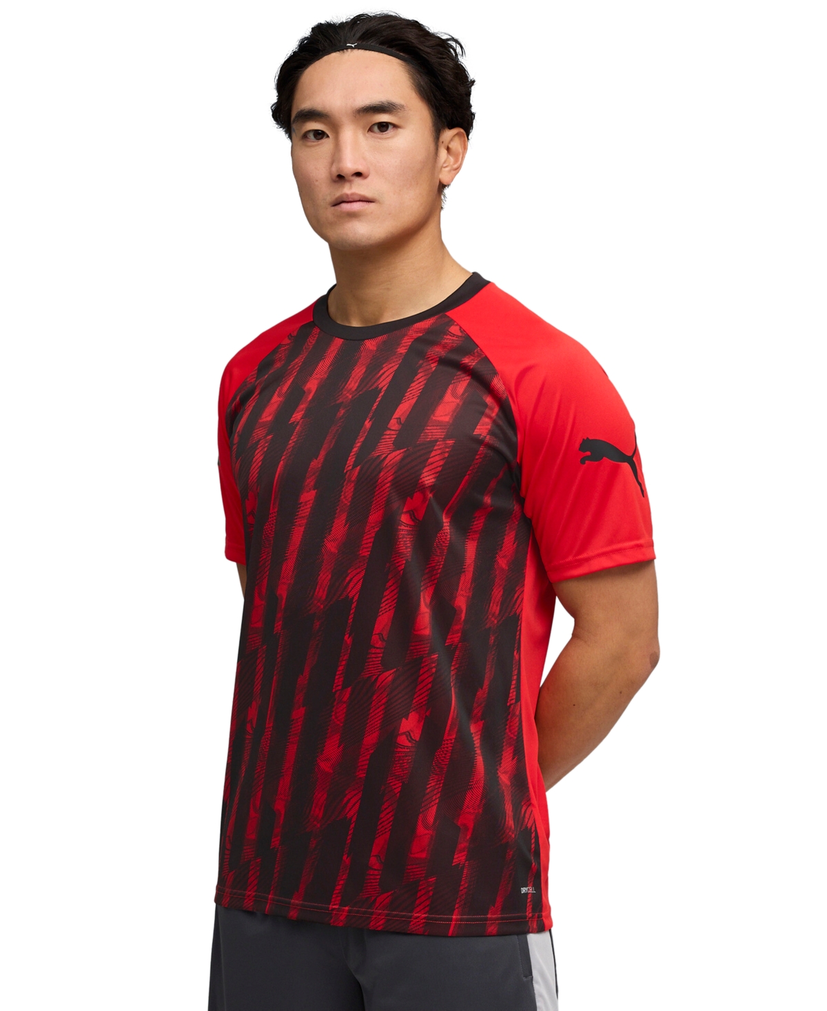Click here for Puma Mens Graphic Soccer Jersey - Glowing Red prices