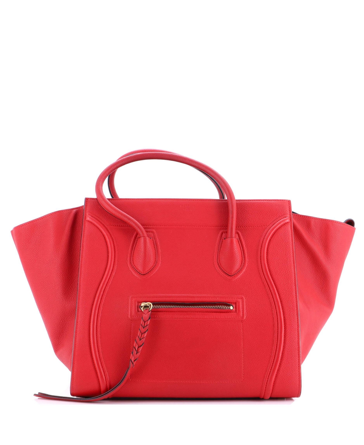 Click here for Pre-Owned Celine Medium Phantom Bag Grainy Leather... prices
