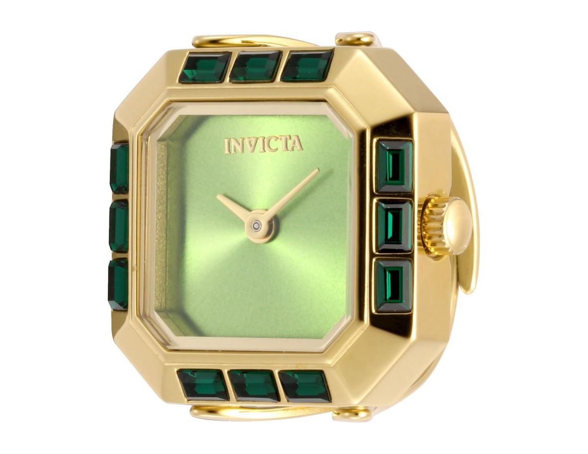 Click here for Invicta Womens 49583 Mini Quartz 2 Hand Dial Ring... prices