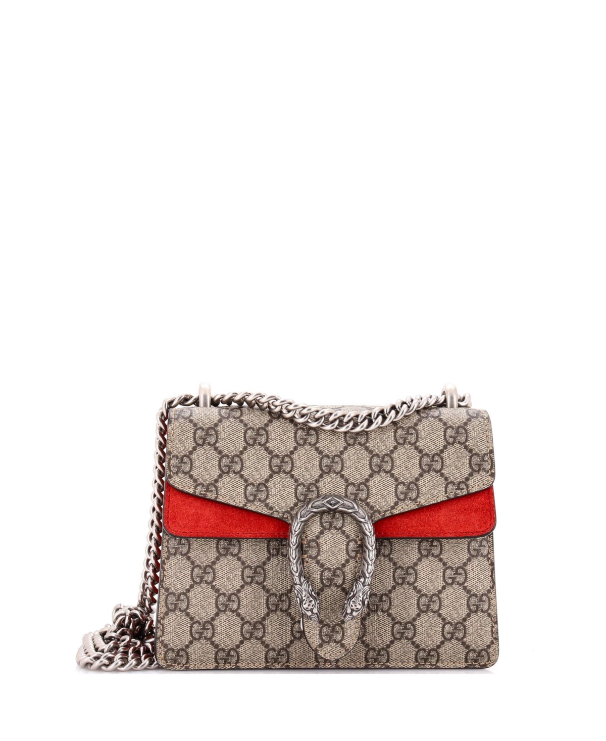 Click here for Pre-Owned Gucci Mini Dionysus Bag Gg Coated Canvas... prices