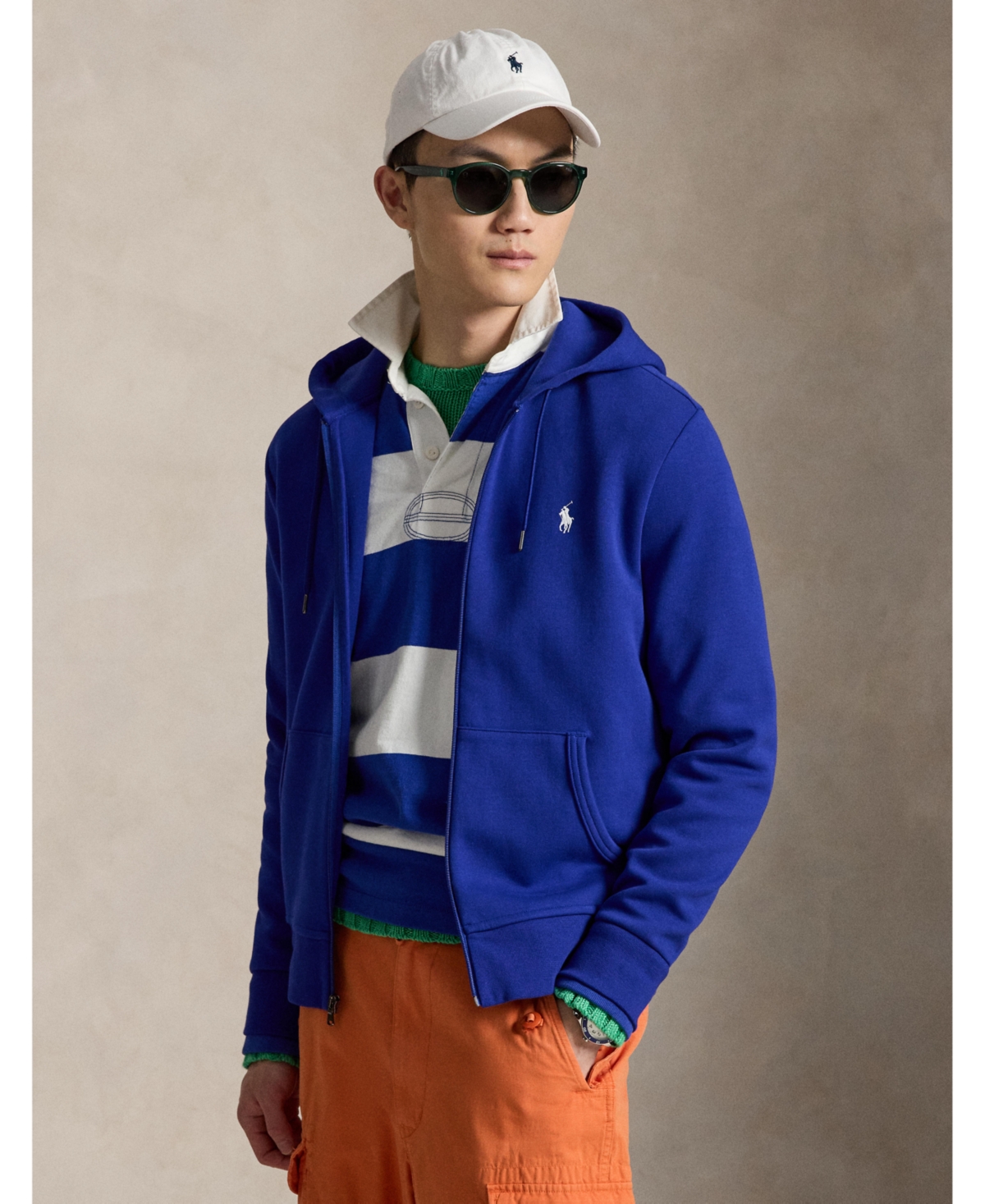 Click here for Polo Ralph Lauren Mens Double-Knit Full-Zip Hoodie... prices
