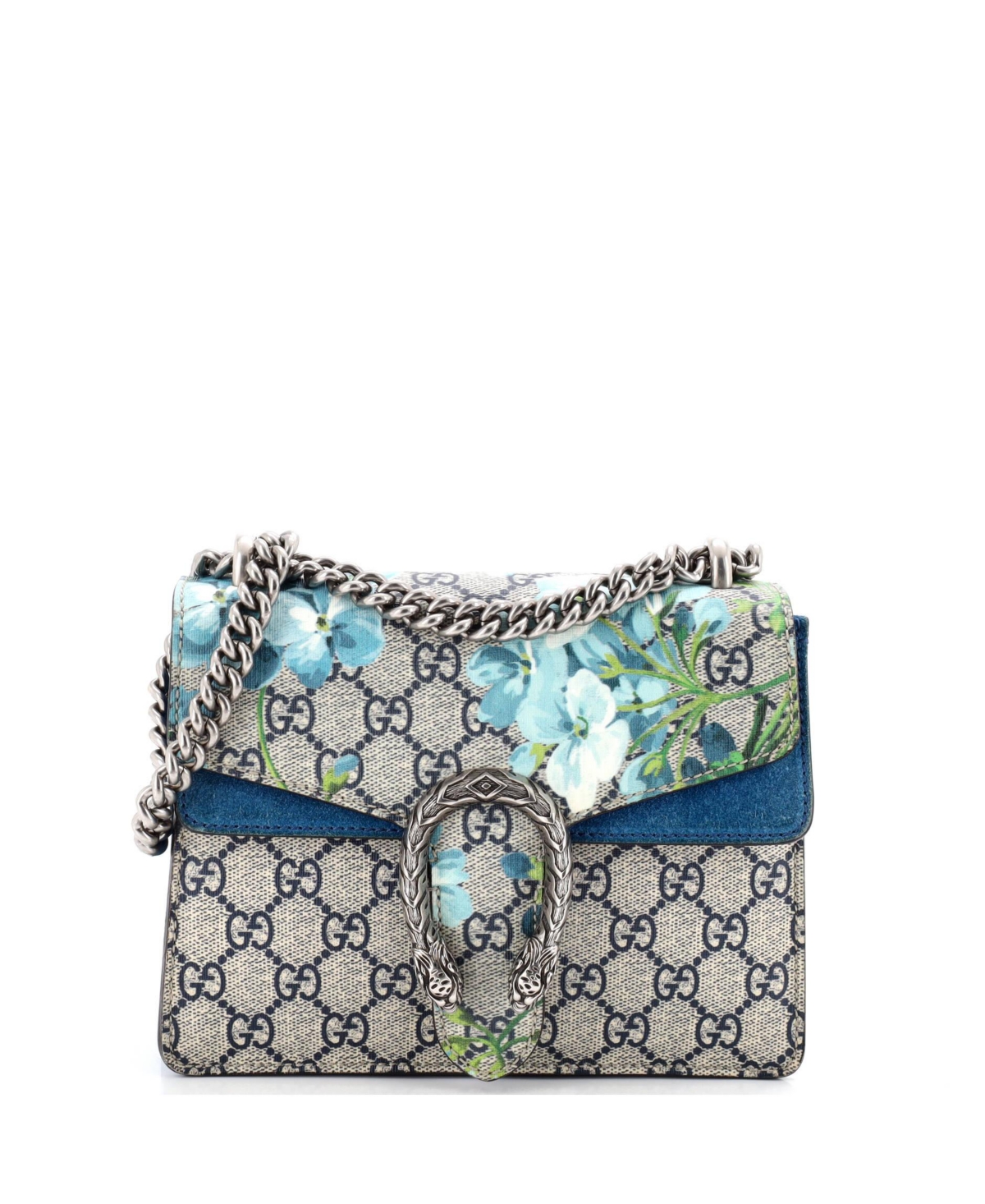 Click here for Pre-Owned Gucci Mini Dionysus Bag Blooms Print Gg... prices