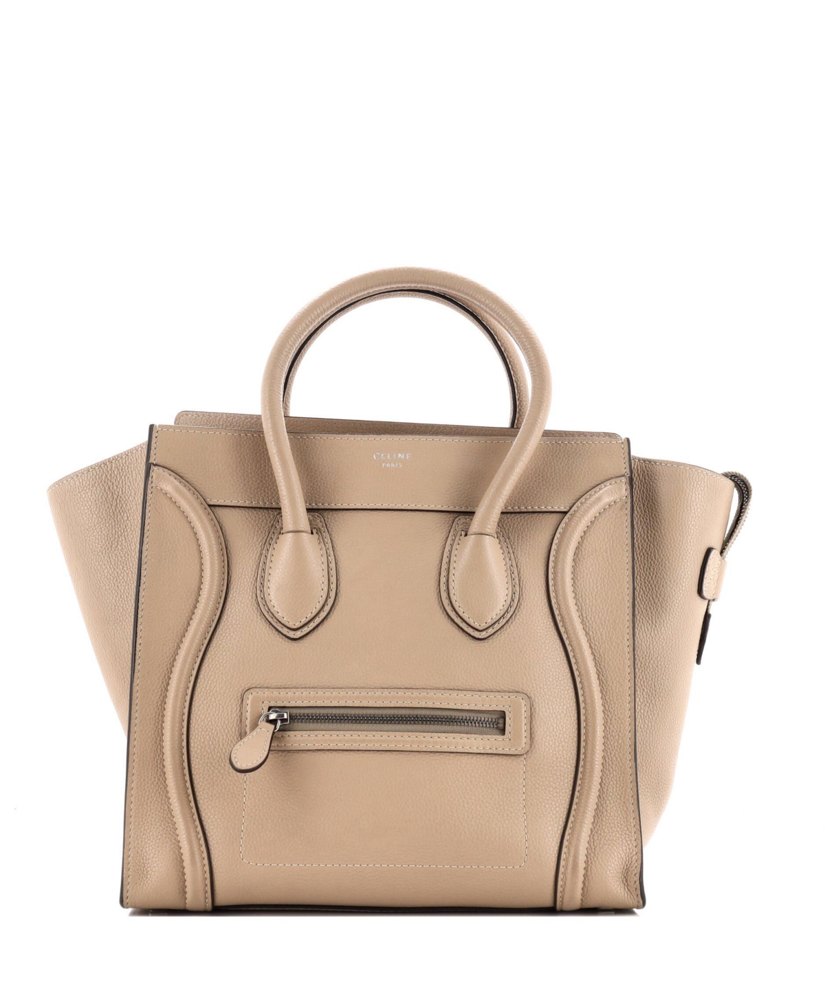 Click here for Pre-Owned Celine Mini Luggage Bag Grainy Leather -... prices