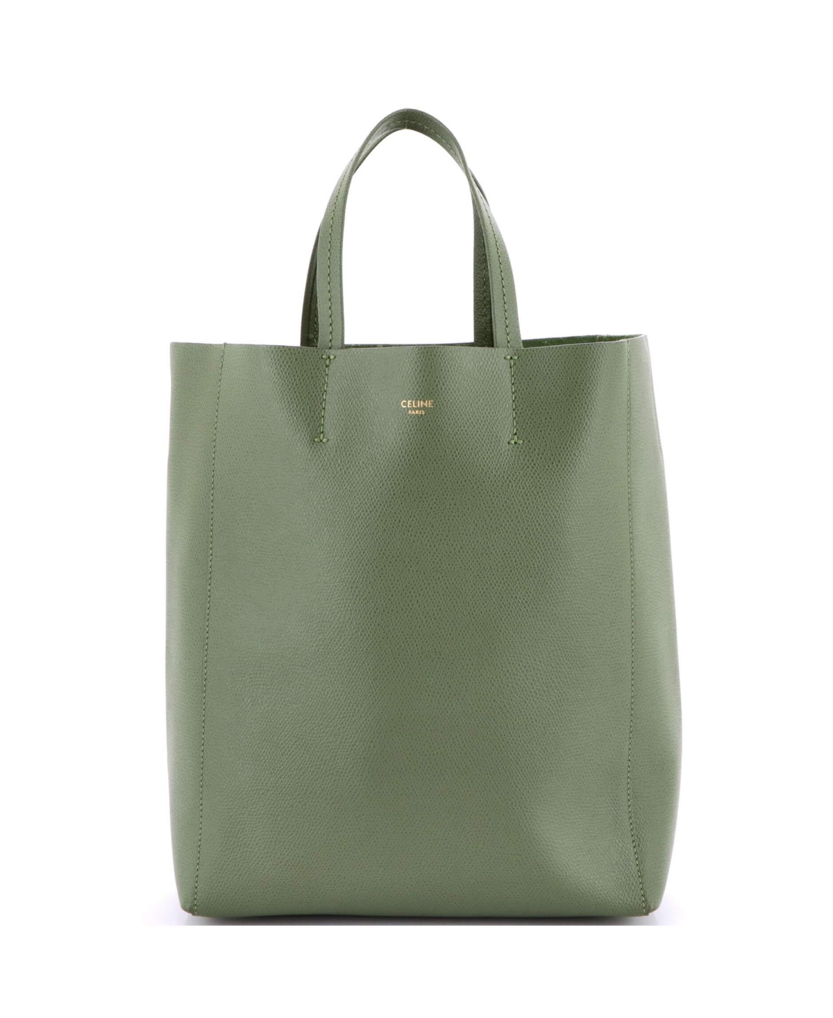 Click here for Pre-Owned Celine Small Vertical Cabas Tote Grained... prices